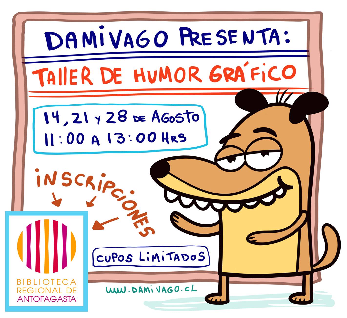 Taller de Humor Gráfico con Damivago - Damivago
